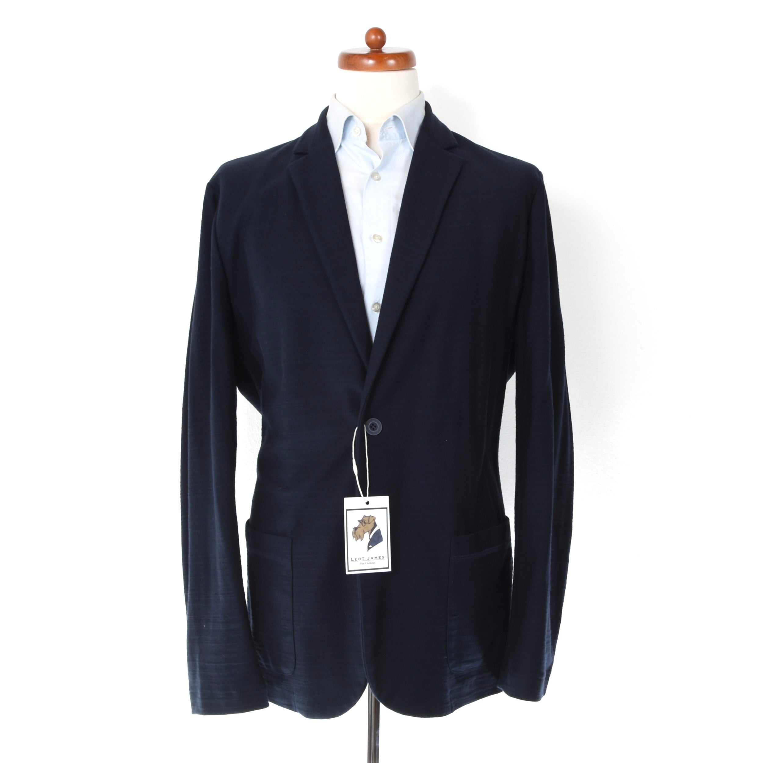 Falconeri Cotton Jacket Chest ca. 58cm - Navy Blue – Leot James